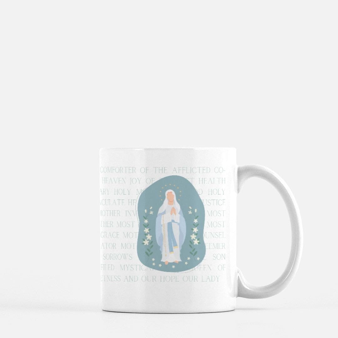 Names of Mary Coffee Mug Catholic Mother's Day Gift Catholic Bridal ...