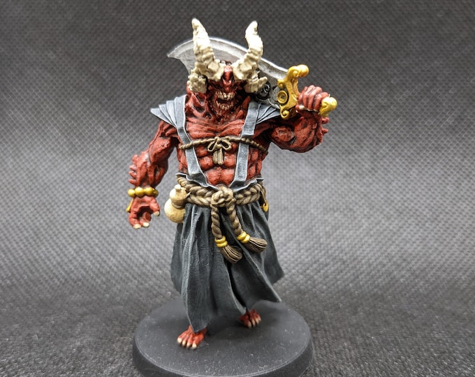 Oni Demon Samurai Painted Miniatures Reaper Mini Fantasy Tabletop ...