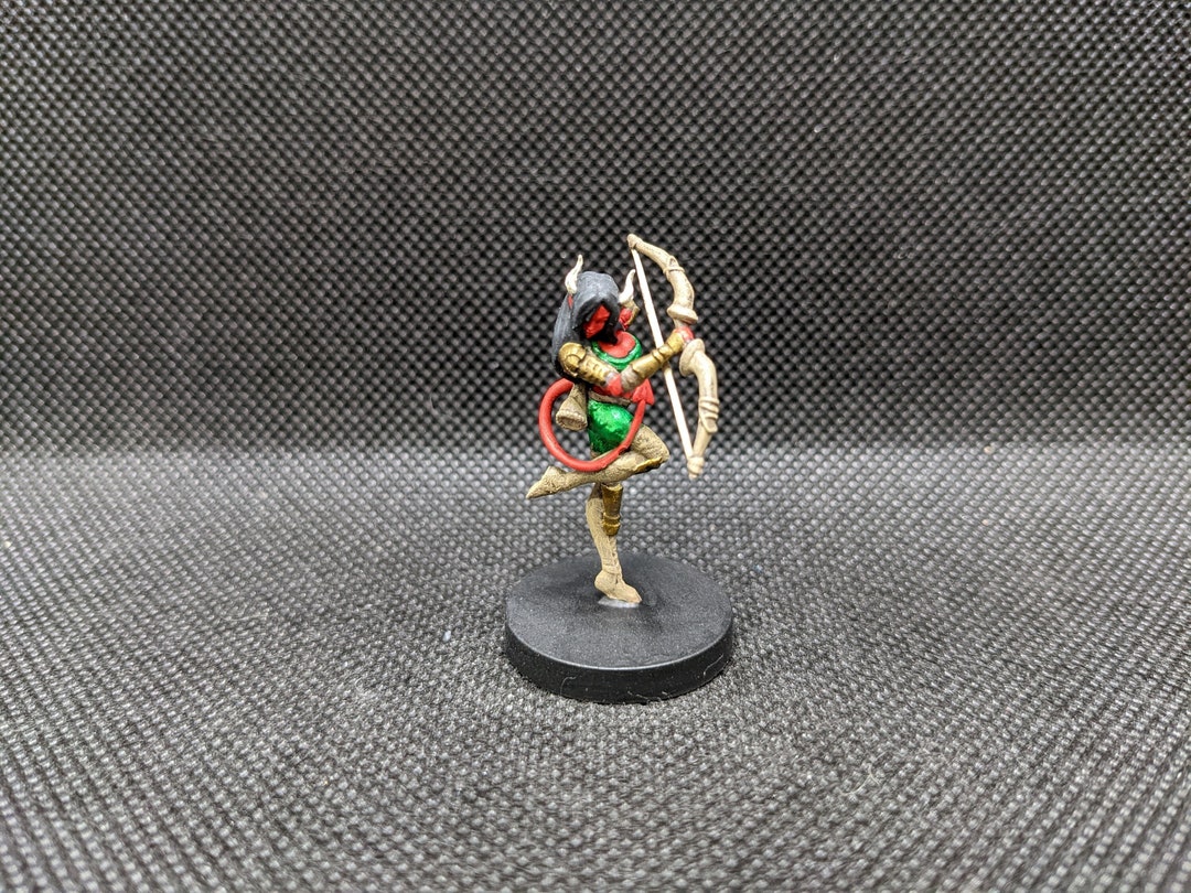 Tiefling Female Ranger Painted Miniatures Mini Fantasy - Etsy