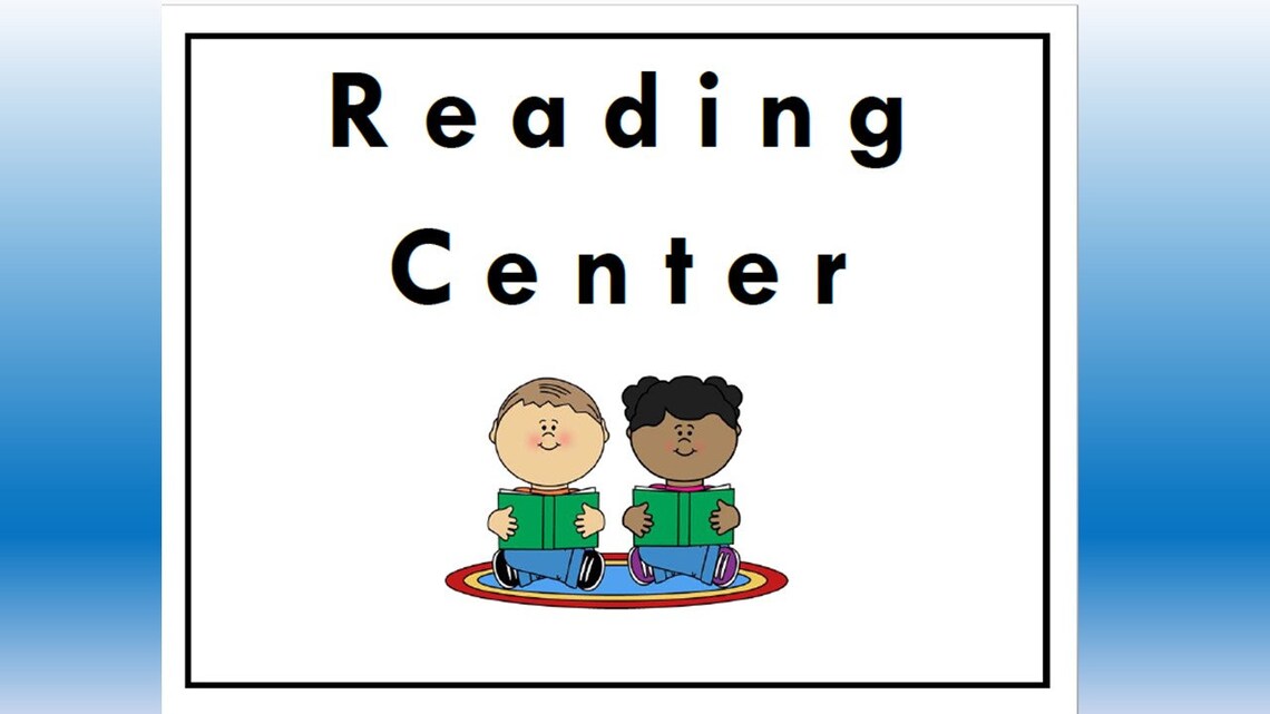 Printable Center Signs for Kindergarten/daycare/pre-k - Etsy