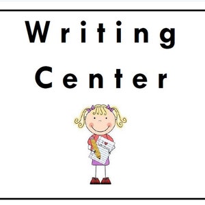 Printable Center Signs for Kindergarten/daycare/pre-k - Etsy