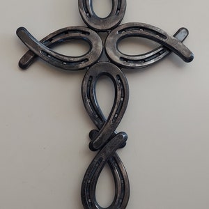 Horseshoe Cross - Etsy