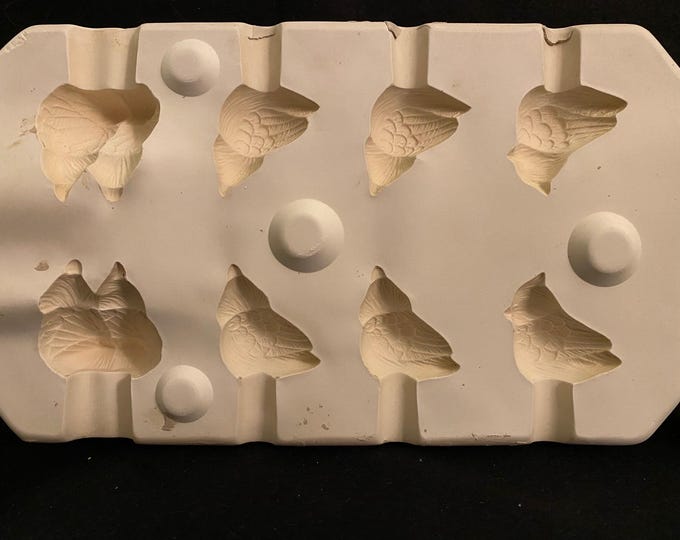 Dona's Molds 1990 D-820 Baby Cardinals Mold - Etsy
