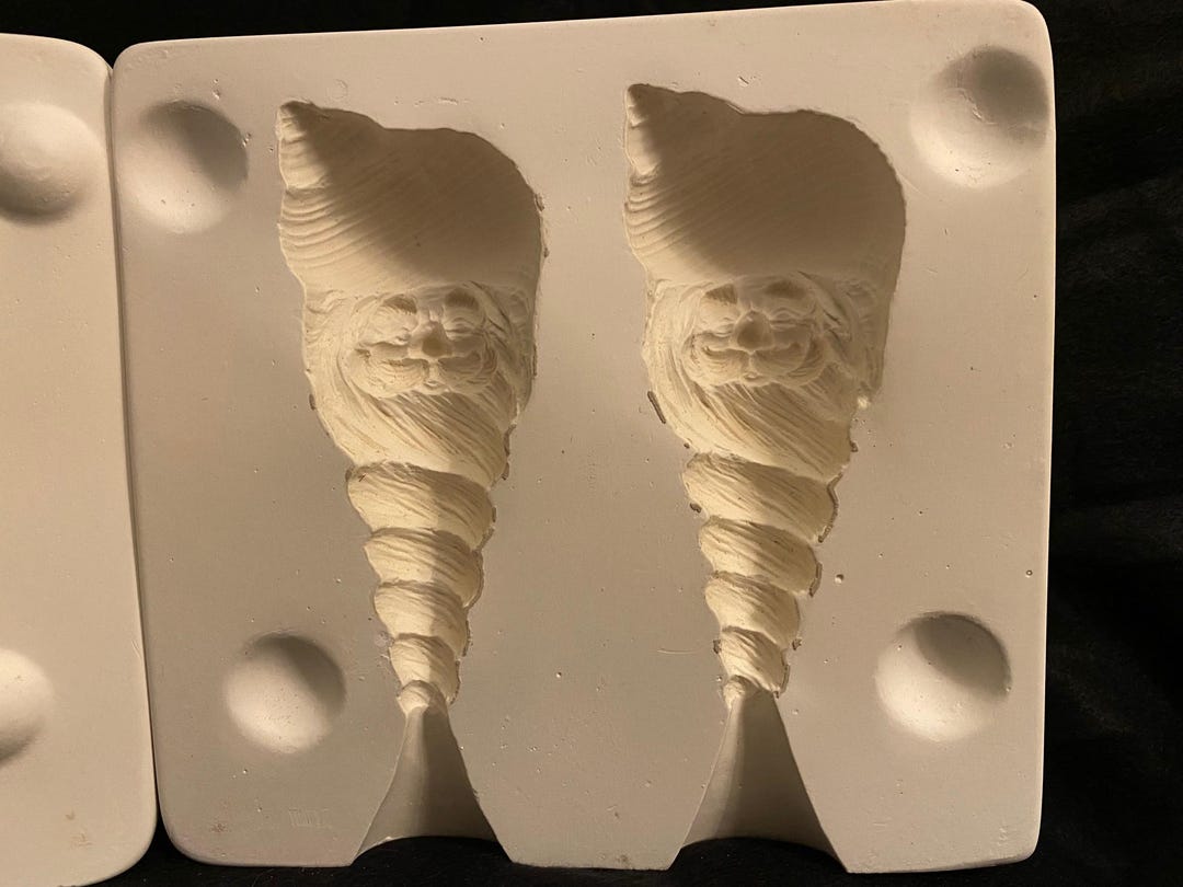 Kelly Ceramics 168 Santa Shells Pottery Mold - Etsy