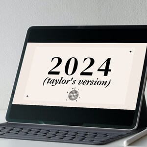 Taylor Swift 2024 Calendar Printable Digital Download to - Etsy México