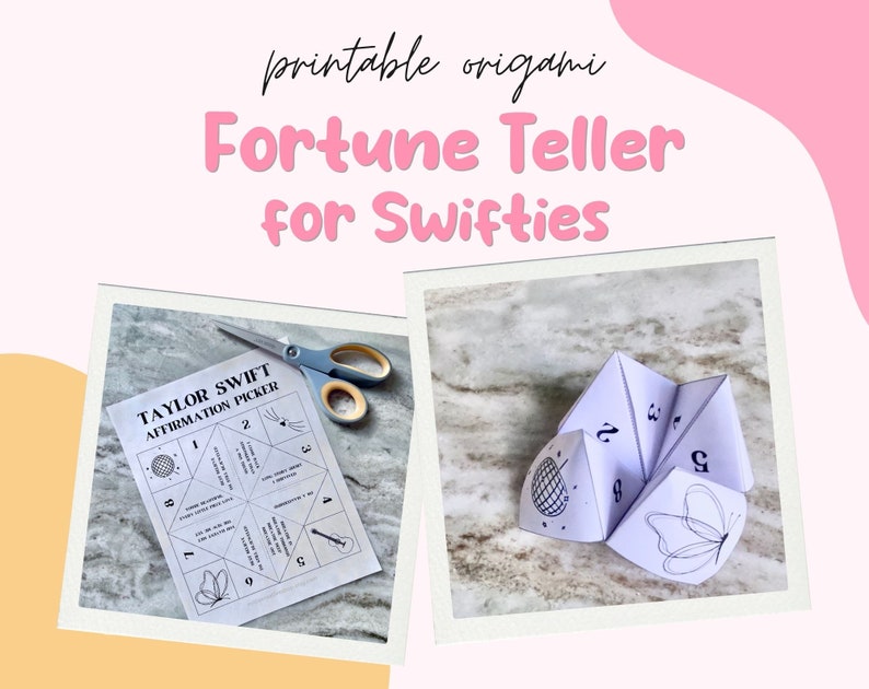 Cootie Catcher - Printable Origami Fortune Teller With Daily ...