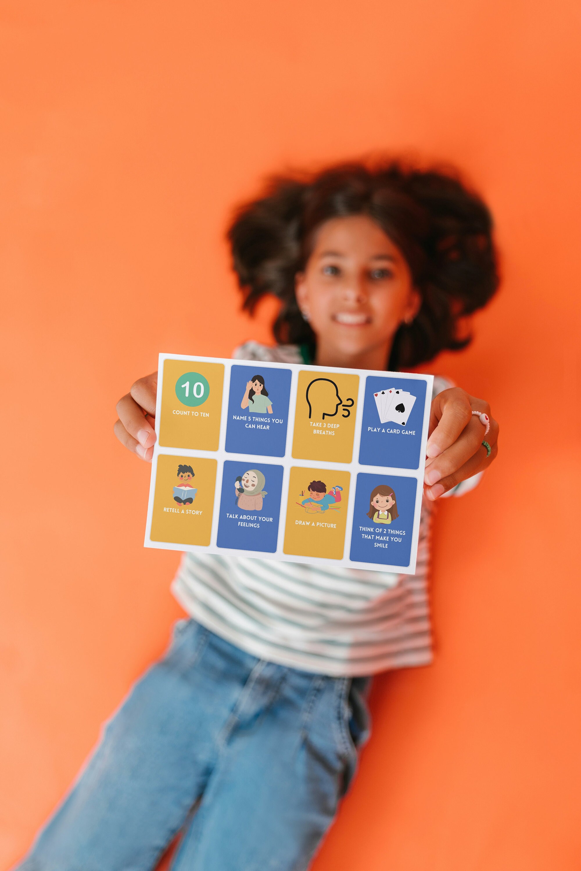 Calm Corner Flashcards for Kids ADHD Calming Strategies & Cool Down ...