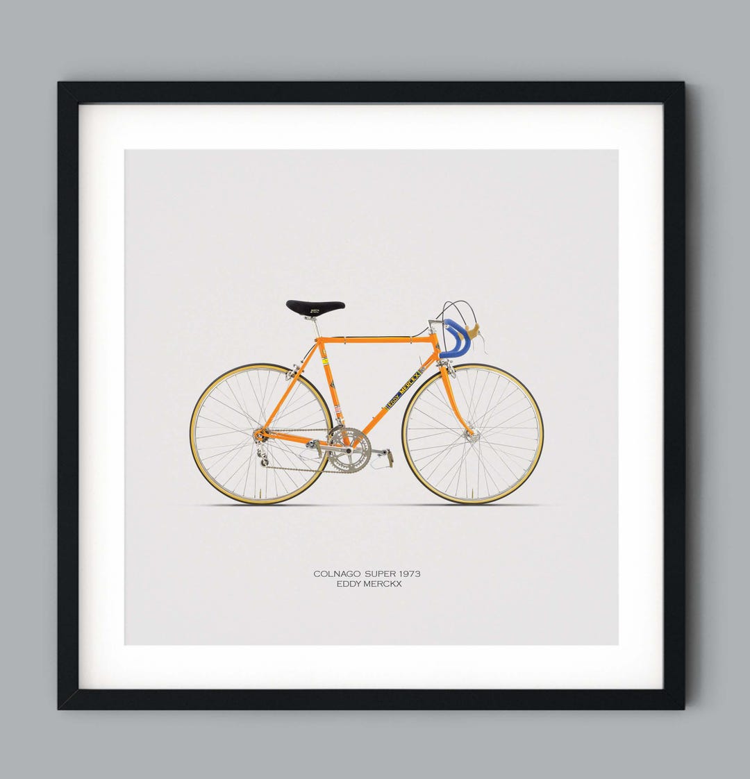 Colnago Super EM 1973 Team Bicycle. Eddy Merckx . Classic Road Bike ...