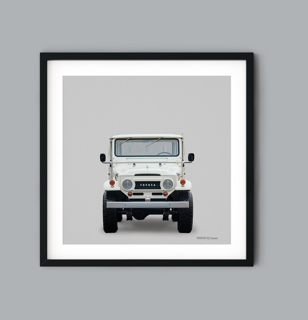 Toyota FJ40 Cruiser Classic Car Poster to Download and Print - Etsy