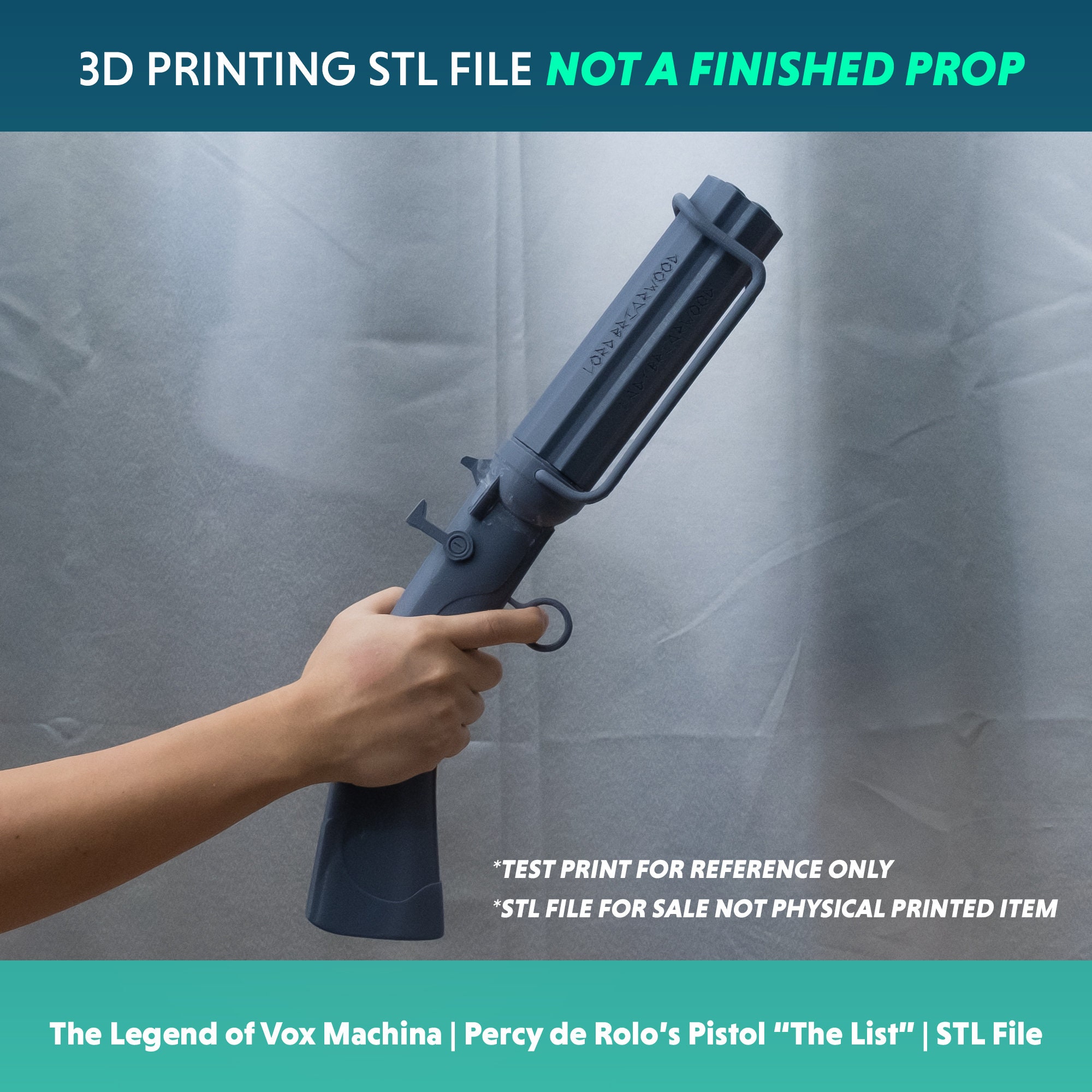 Percy De Rolo's the List STL 3D Printing File - Etsy Australia