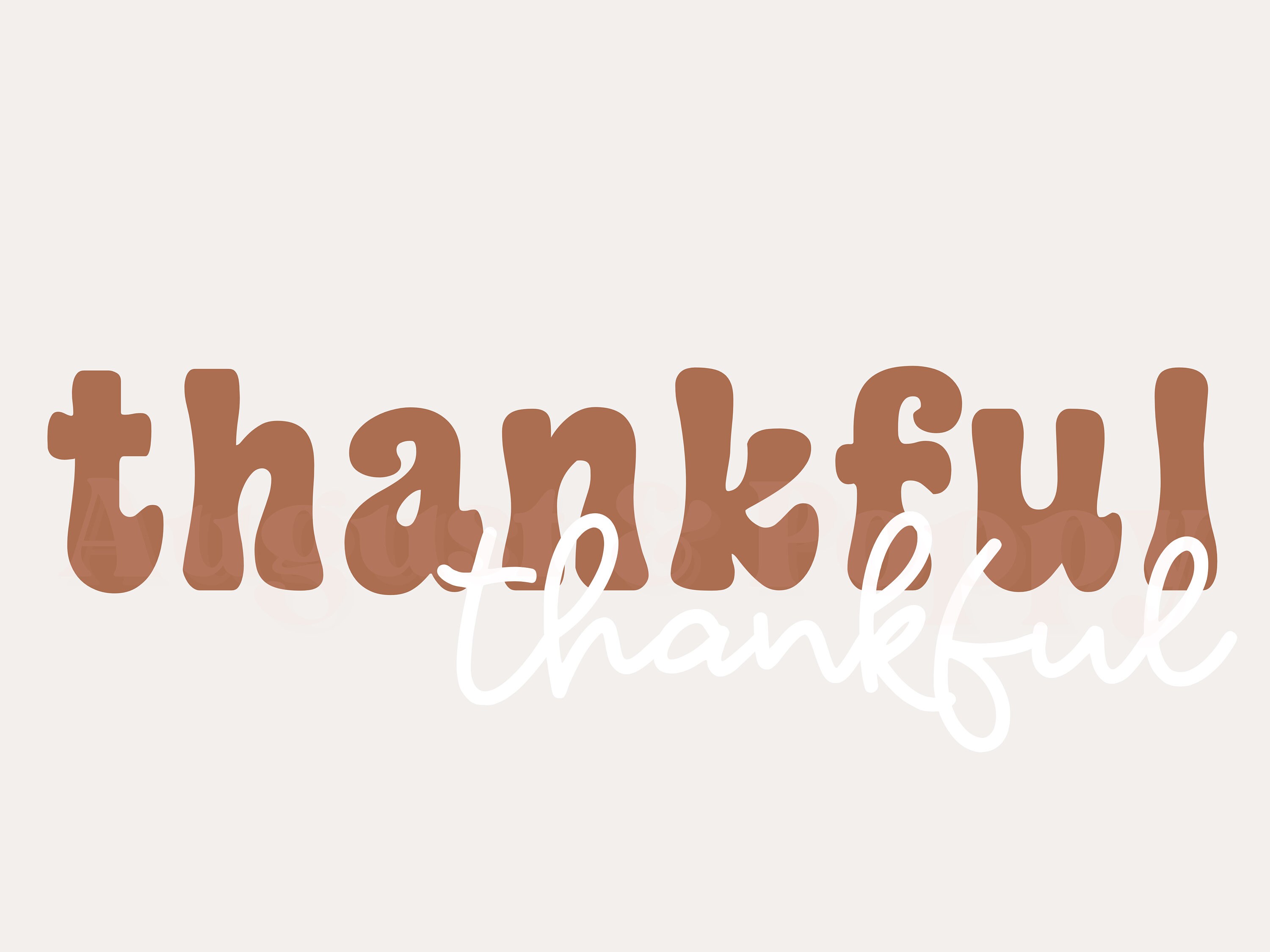 Thankful PNG Digital Download, Thanksgiving PNG, Toddler/baby Shirt ...