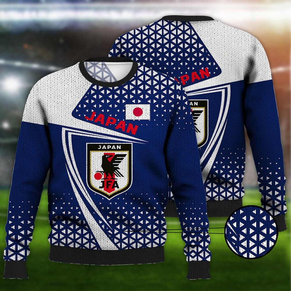 Japan Flag Pattern Sport Soccer Team, World Cup 2022 Qatar Champions 3D ...