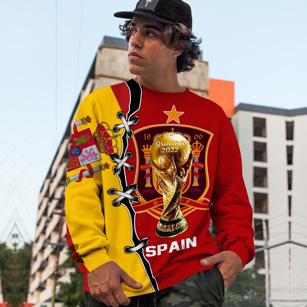 Spain Flag National Soccer Team, World Cup 2022 Qatar Champions ...