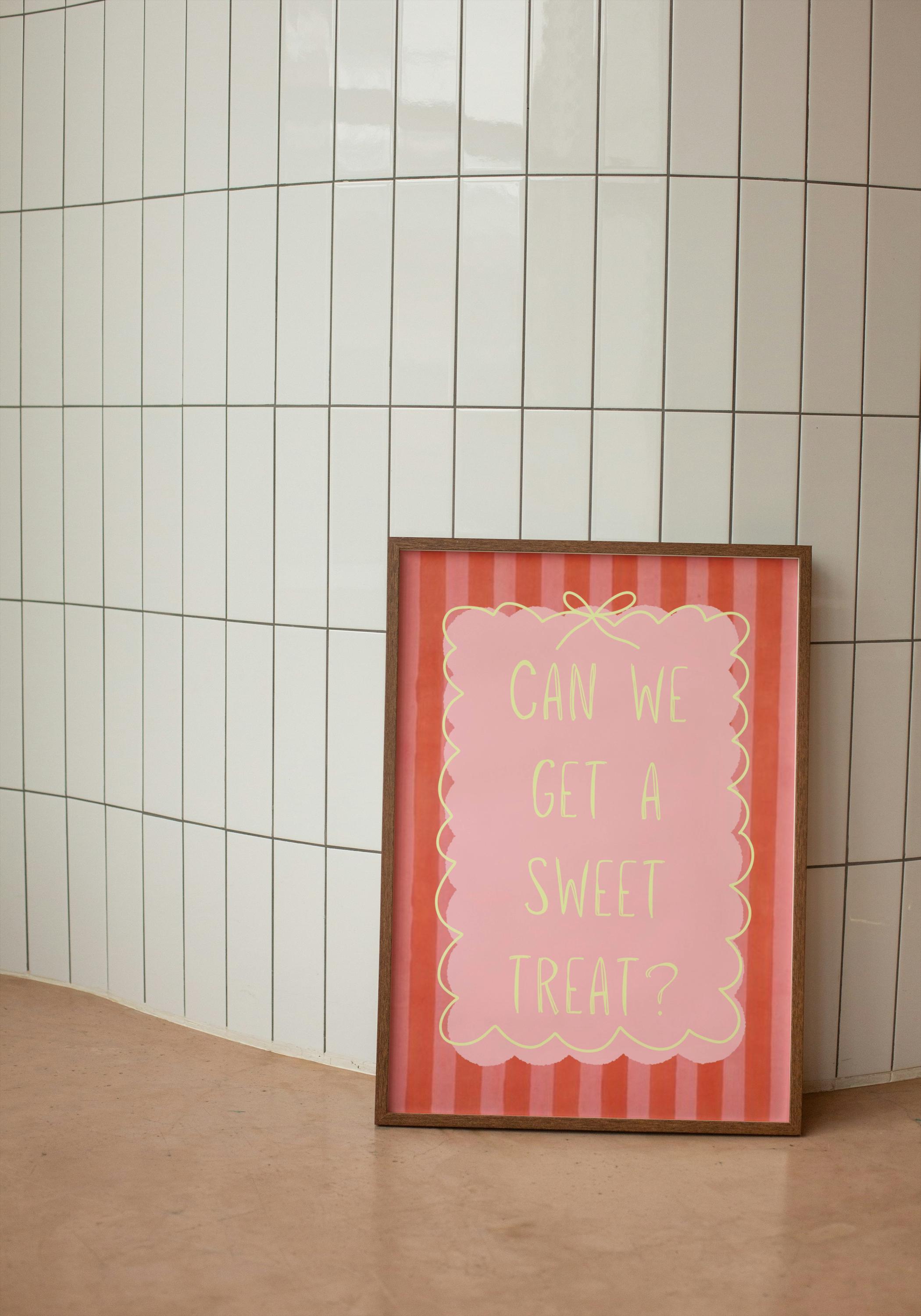 Can We Get a Sweet Treat? Wall Art, Kitchen, Sweet Tooth - Etsy