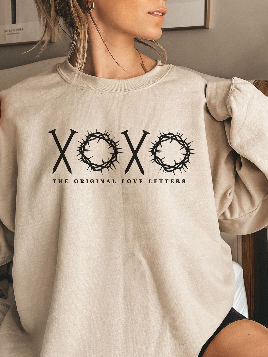 The Original Love Letters Shirt Crewneck Sweatshirt - Etsy