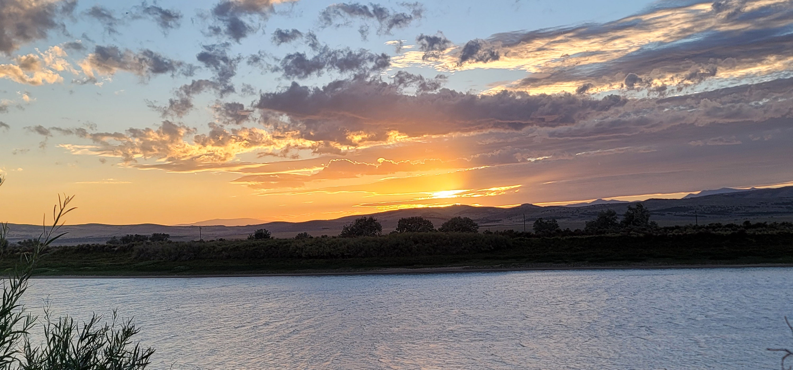 Lake Side Sunset - Etsy