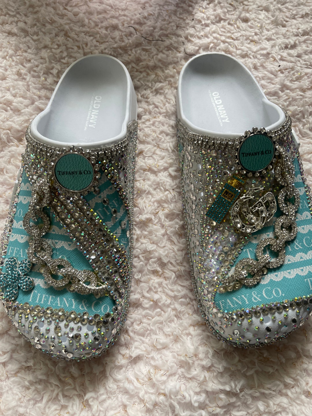 One of a Kind Women Blinged Clogs - Etsy