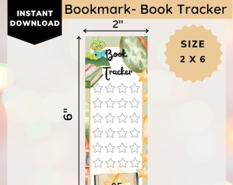 Printable Bookmark for Kids, Bookmark Tracker, Reading Log for Kids ...