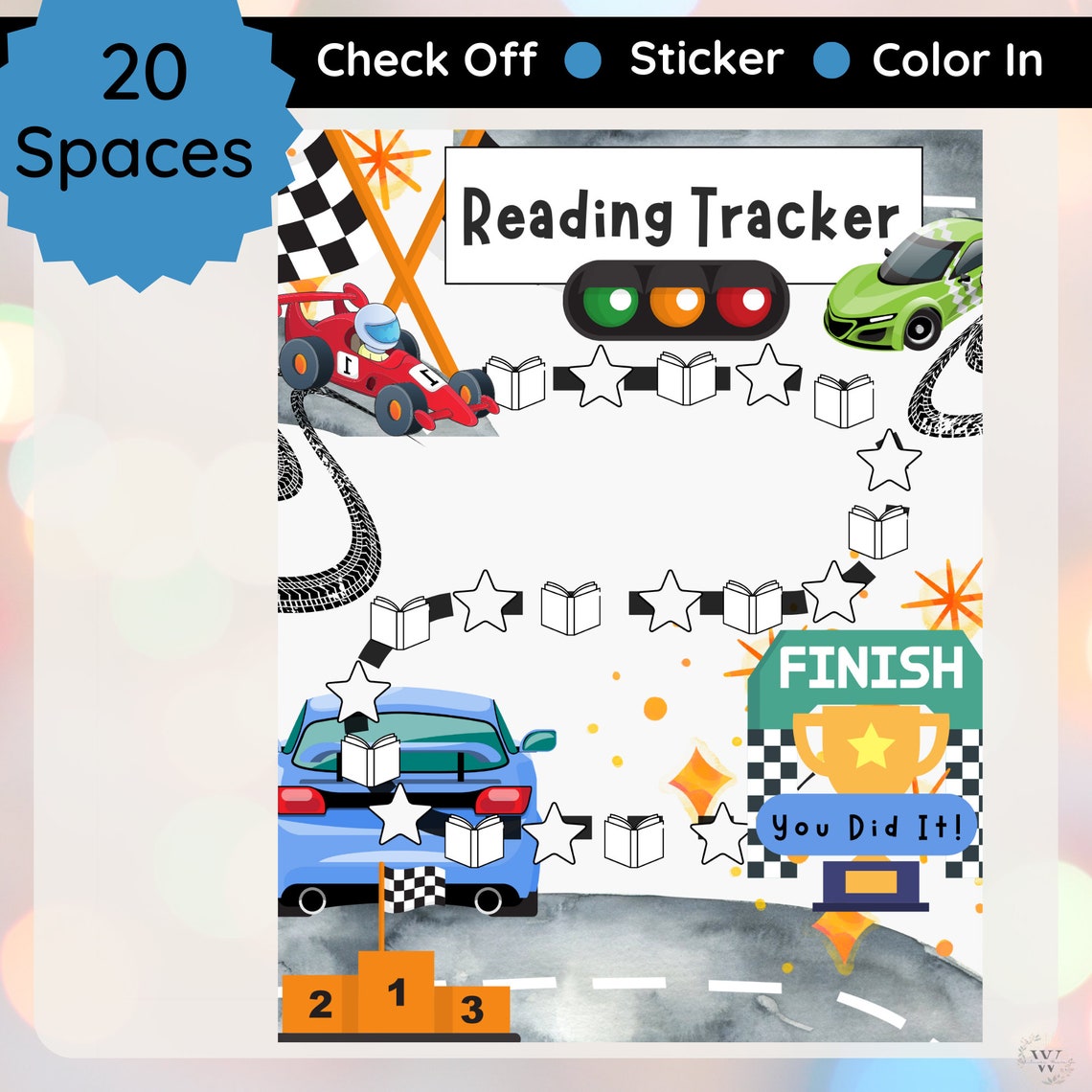 Printable Reading Tracker for Kids, Reading Log, Student Book Chart ...