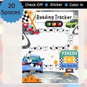 Printable Reading Tracker for Kids, Reading Log, Student Book Chart ...