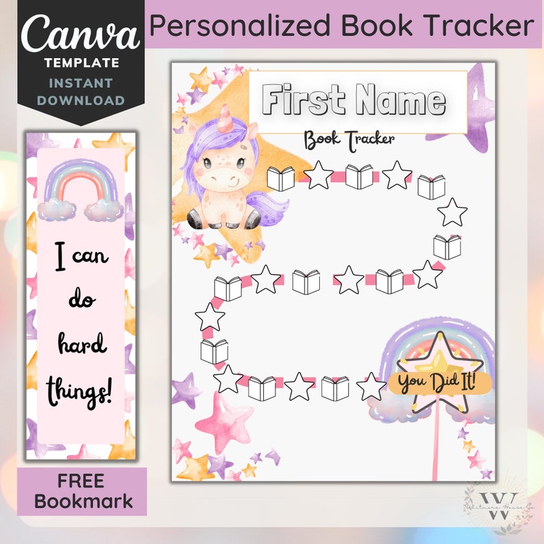 Printable Reading Tracker for Kids, Childrens Reading Chart Template ...
