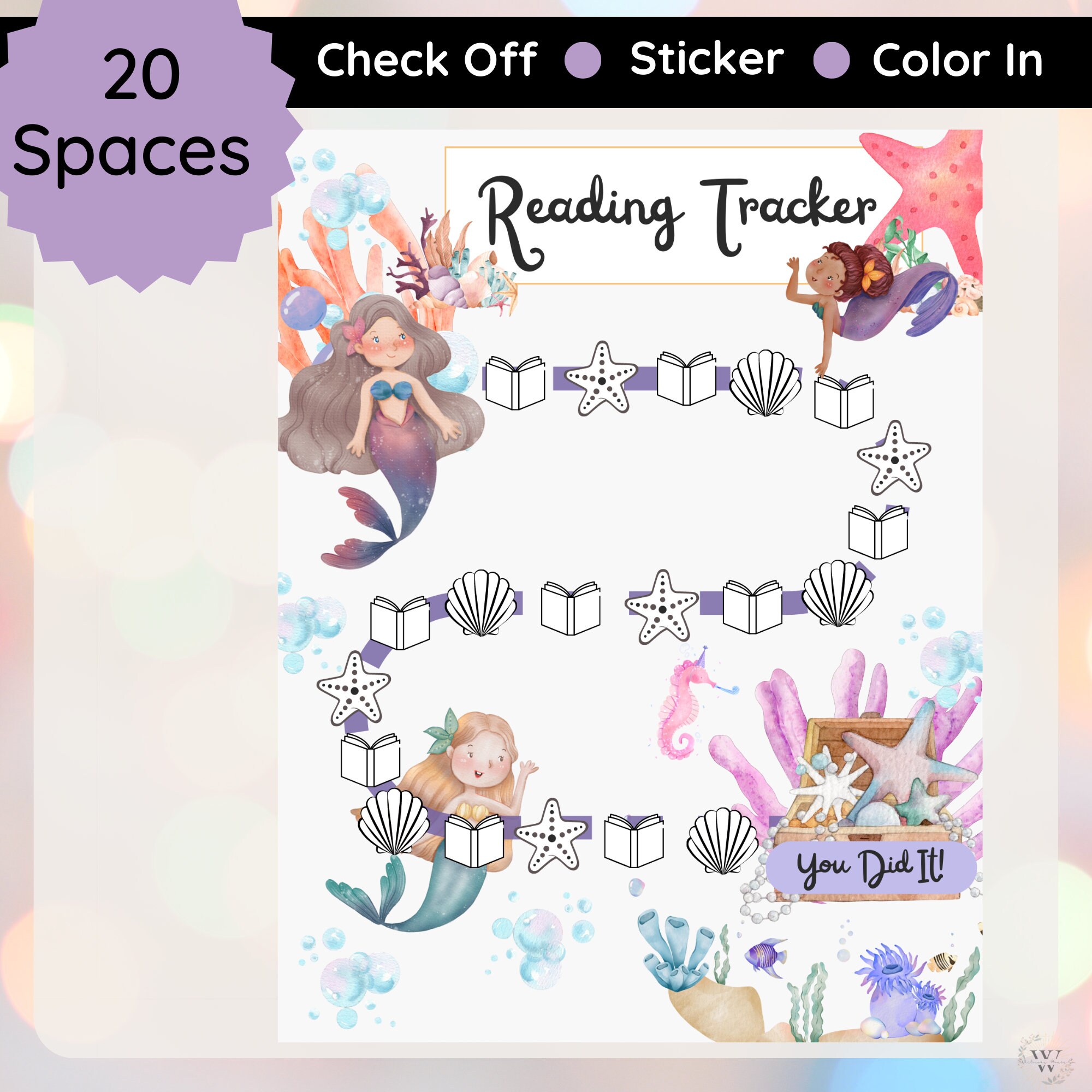 Printable Reading Tracker for Kids, Reading Log, Student Book Chart ...
