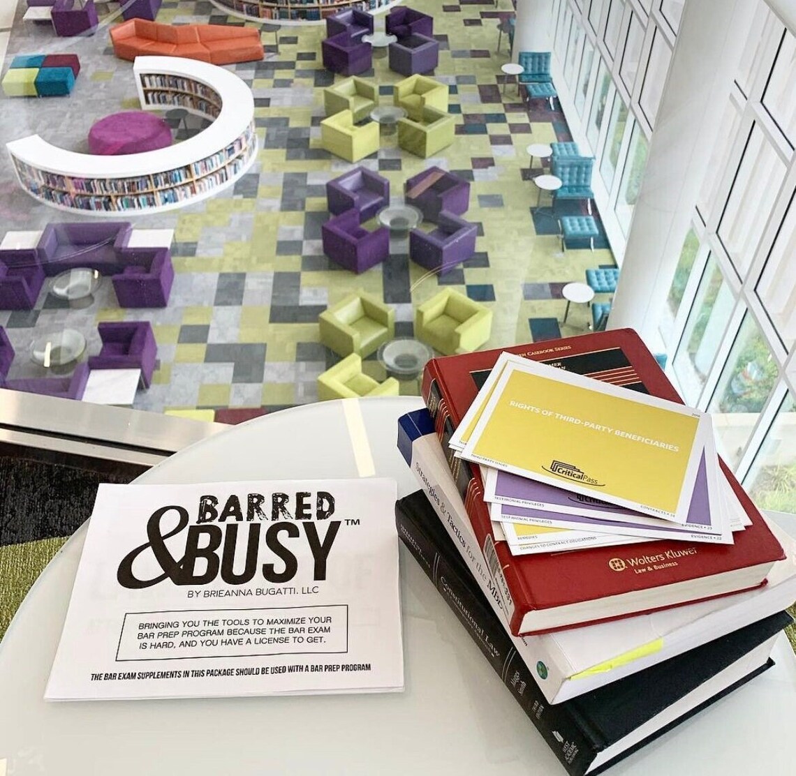 Barred & Busy: Bar Exam Planner and Workbook - Etsy