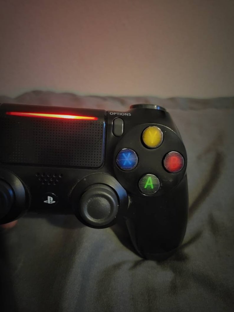 Controller Button Stickers - Etsy