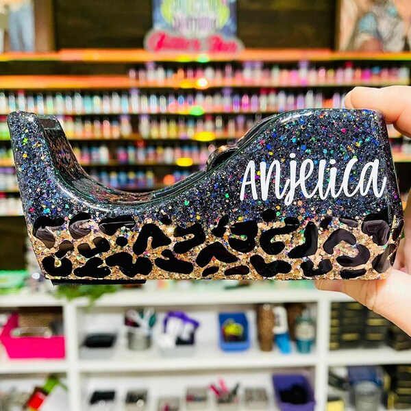 Leopard Print Tape Dispenser - Etsy