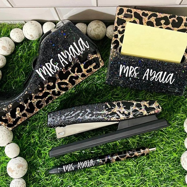 Leopard Print Office - Etsy