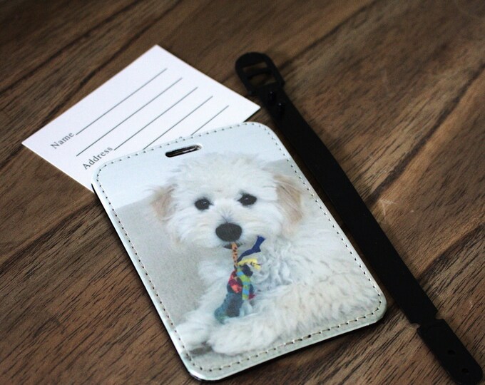 Custom Luggage Tag, Pet Photo Name Tag, Travel Accessories, Bag Tag ...
