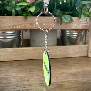 Bag Tag Keychain Tennis Team Personalized Gift for Coach Appreciation ...