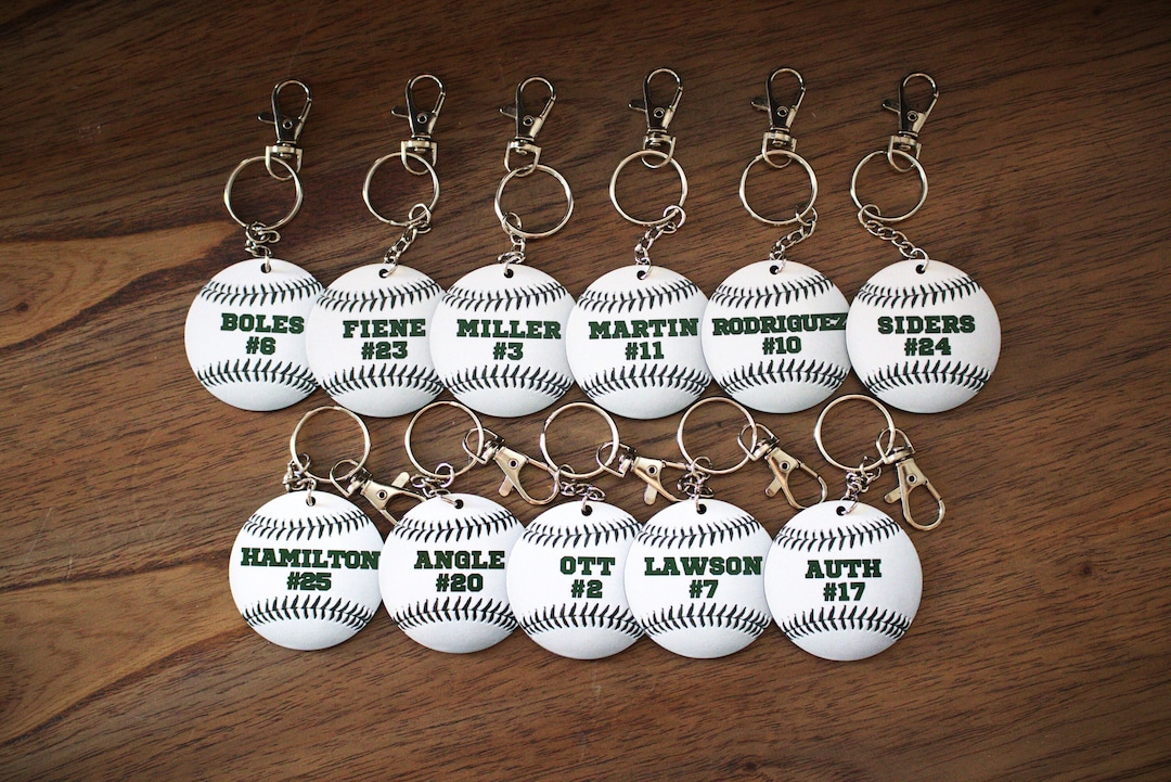 Baseball Bat Bag Tag Baseball Mom Tag Baseball Coach Gift - Etsy