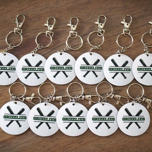 Baseball Bat Bag Tag Baseball Mom Tag Baseball Coach Gift - Etsy