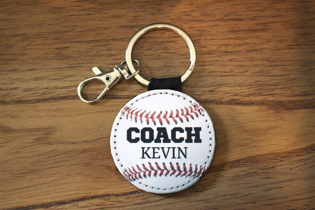Baseball Coach Keychain Gift From Team, Custom End of Season ...