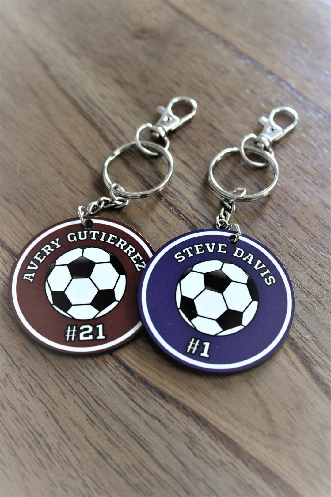 Soccer Bag Name Tag Soccer Bag Tag Team Bag Tags Soccer - Etsy