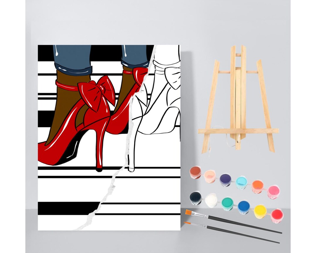 Girls Night Paint Party | Diy Paint Party Kit | Autumn Line Art | Paint ...