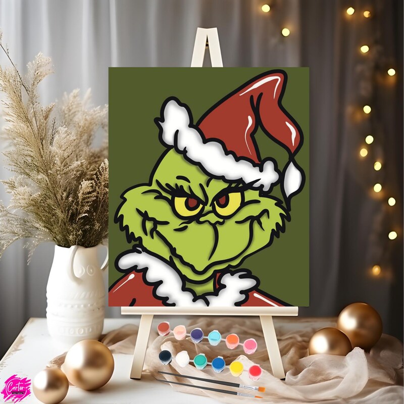Grinch Line Art - Etsy