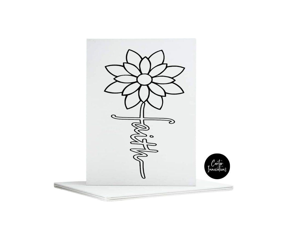 Religious Activity, Praise and Paint, Church Event, Faith Flowers - Etsy