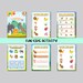 Animal Adventures Busy Book: Early Learning Activity (digital Download ...