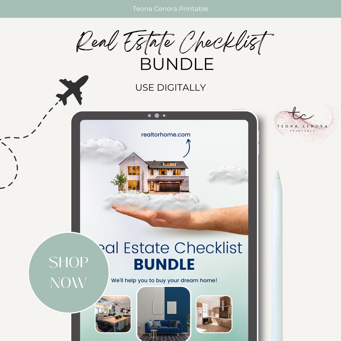 Real Estate Agent Checklist Bundle: Canva Template (digital Download ...