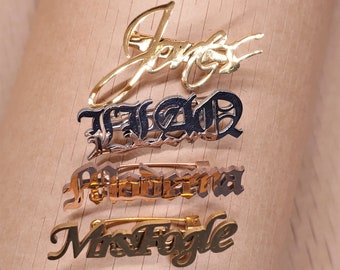 Custom Logo Brooch - Etsy