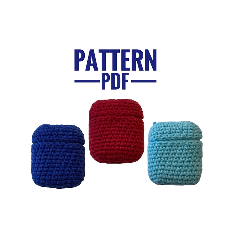 Crochet Airpods Case Pattern – Basic DIY Knit Tutorial (PDF Pattern) - Etsy