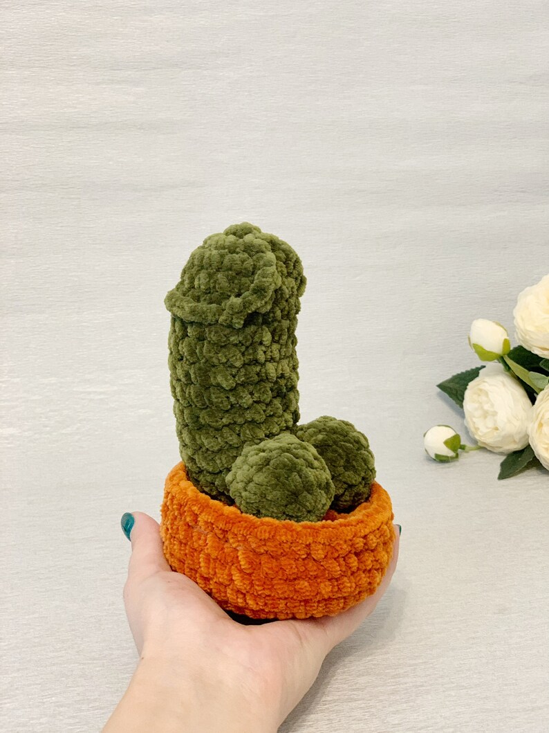 Crochet Pattern PDF for Beginners - Cactus & Gnome, Crochet Penis Fun ...