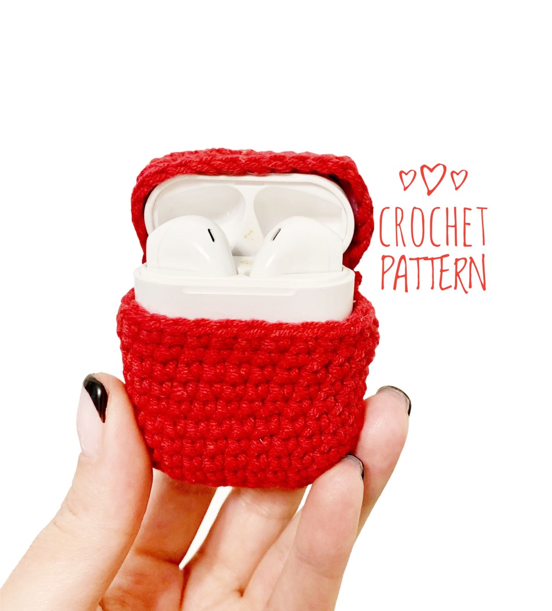 Crochet Airpods Case Pattern – Basic DIY Knit Tutorial (PDF Pattern) - Etsy