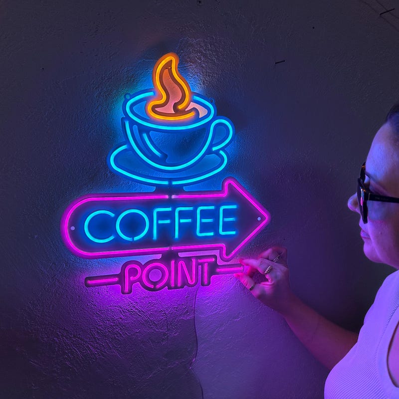 Coffee Neon Sign - Etsy