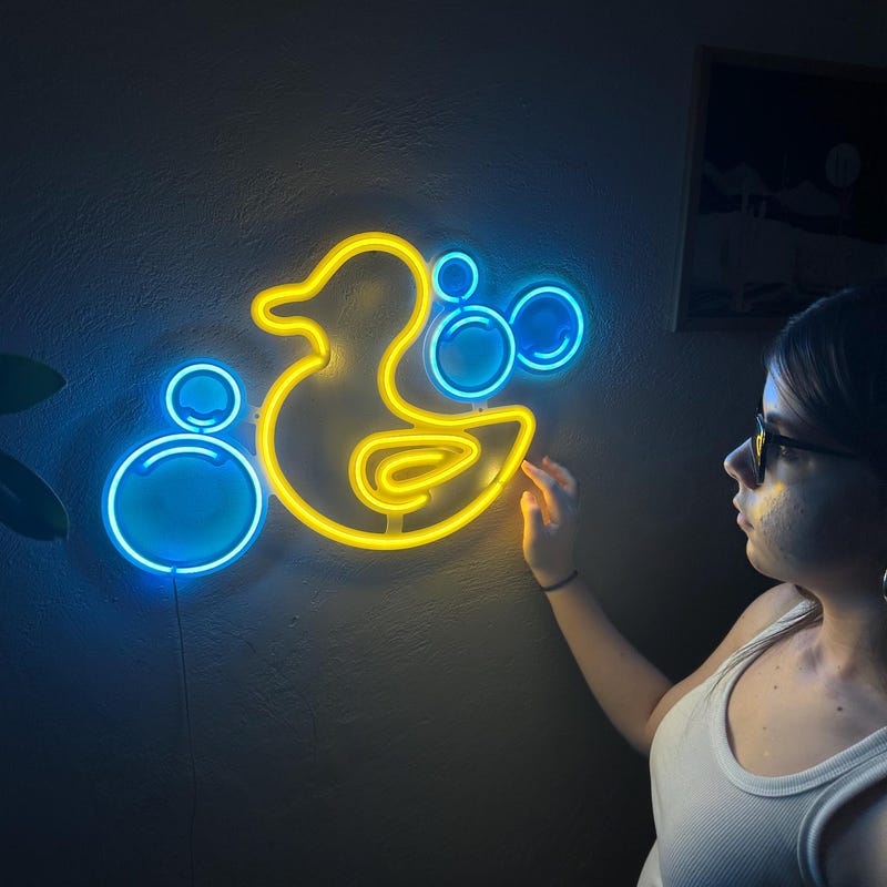 Duck Neon Sign - Etsy