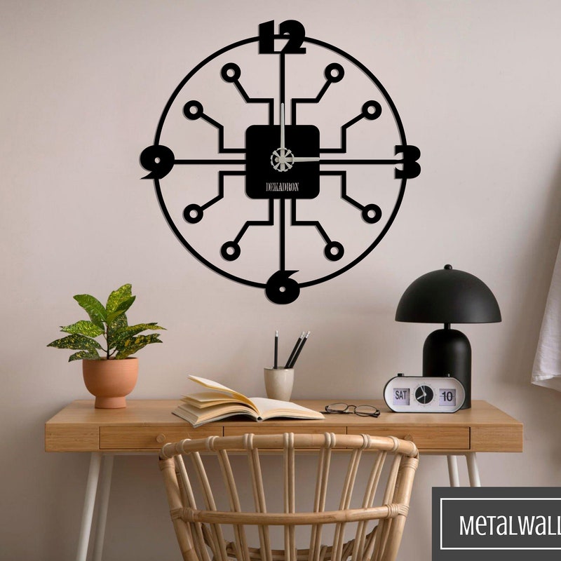 Octopus Wall Clock - Etsy