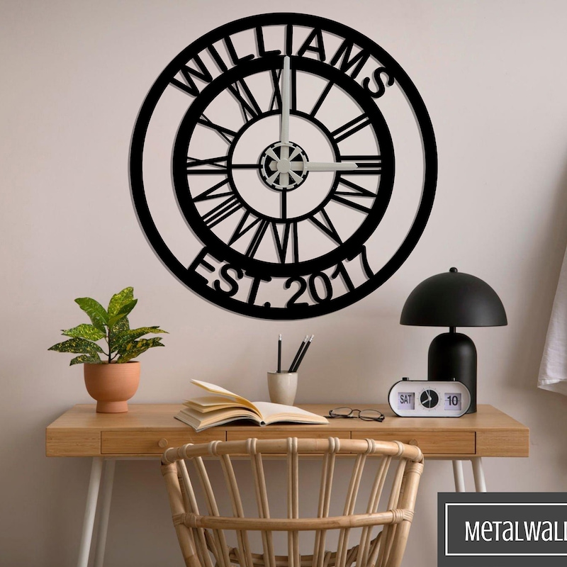 Custom Clock - Etsy