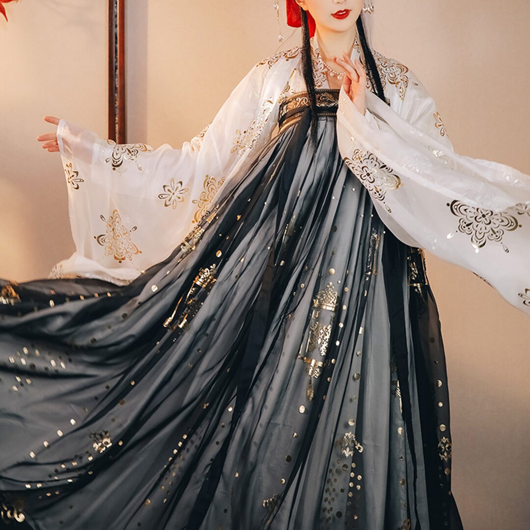 Original Hanfu Women, Ancient Style Hanfu Dresses, Chinese Hanfu, Retro ...